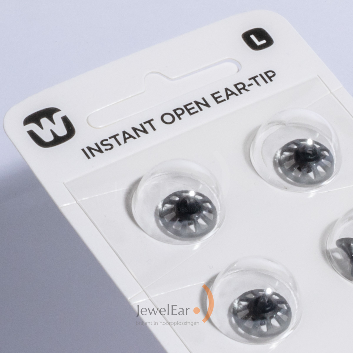 Widex Instant Open L ear-tip, 10 st. • JewelEar Hoortoestellen Webshop