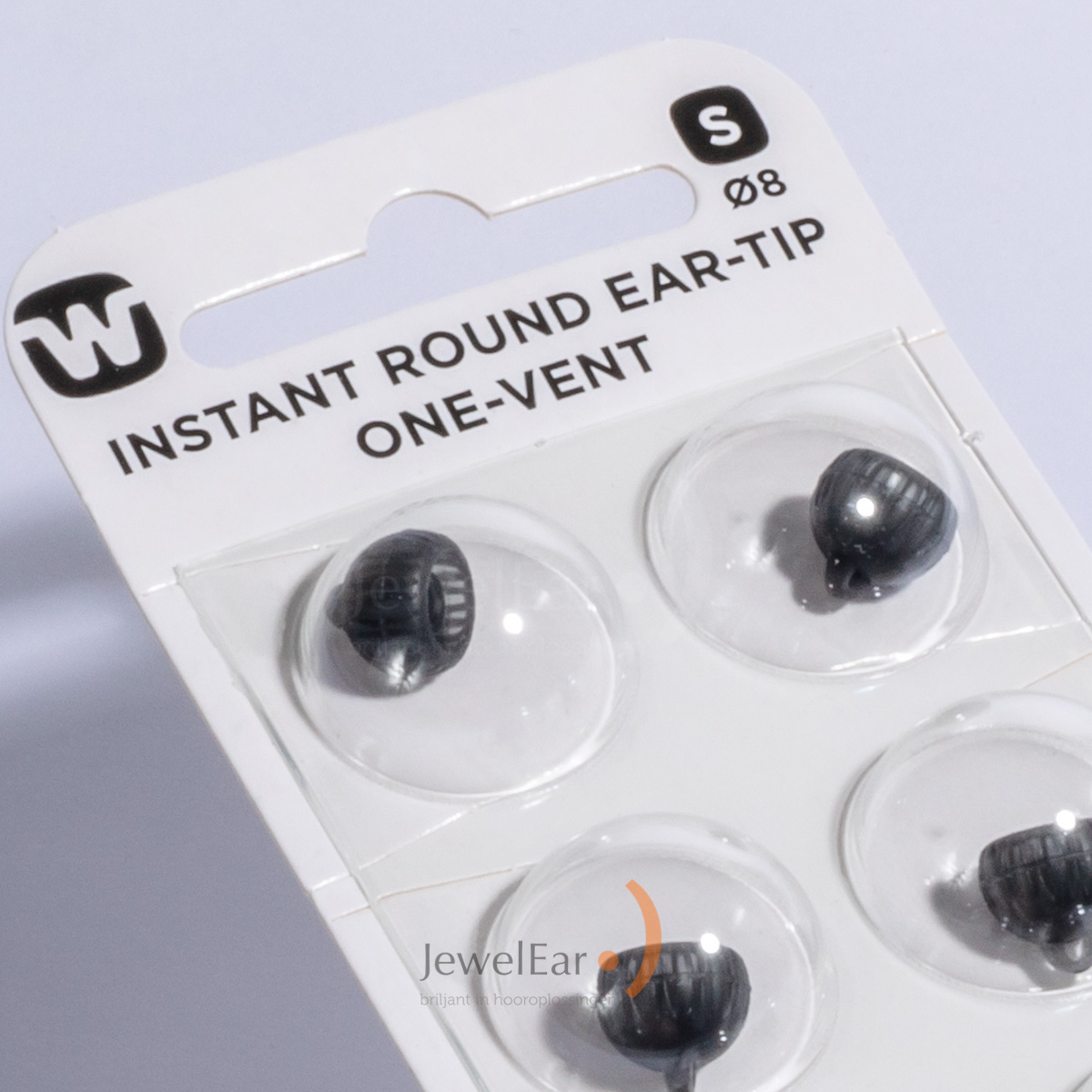 Widex Instant Round S One-vent ear-tip, 10 st. • JewelEar ...