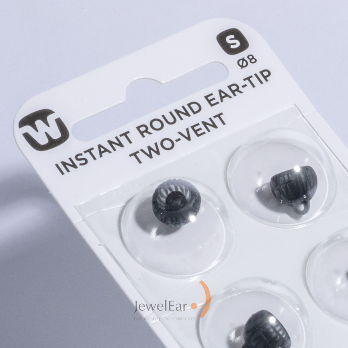 Widex Instant Round S Two-vent ear-tip, 10 st. • JewelEar ...
