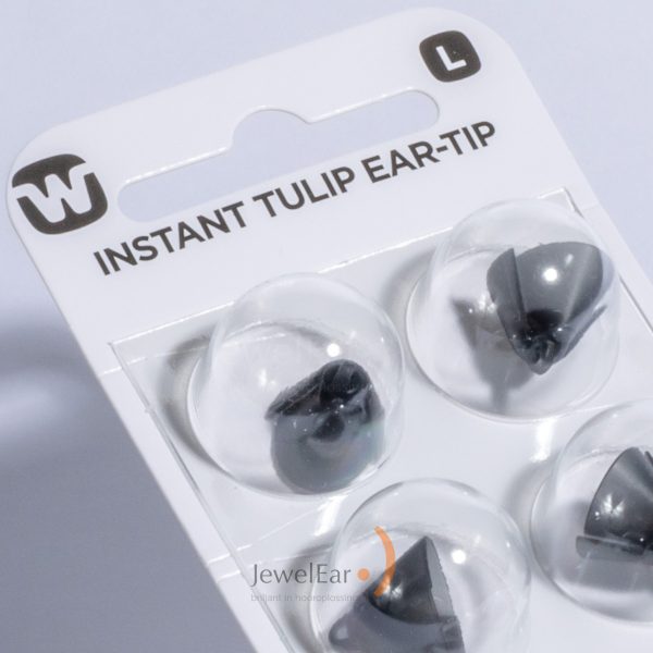 Widex Instant Tulip L ear-tip, 10 st. • JewelEar Hoortoestellen Webshop