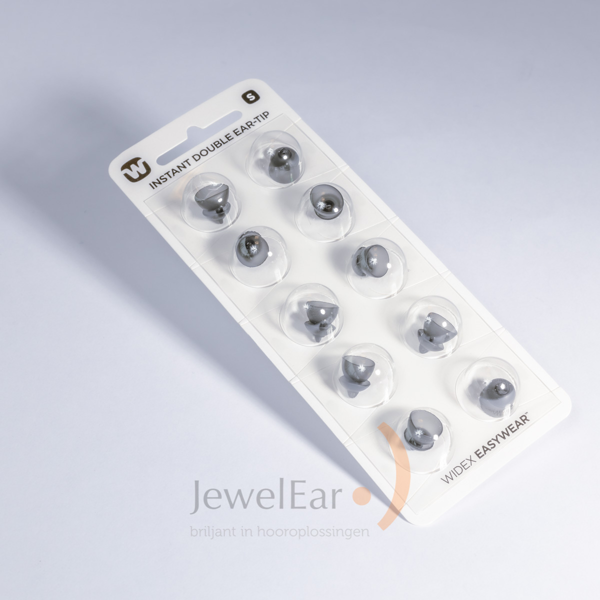 Widex Instant Double S ear-tip, 10 st. • JewelEar Hoortoestellen