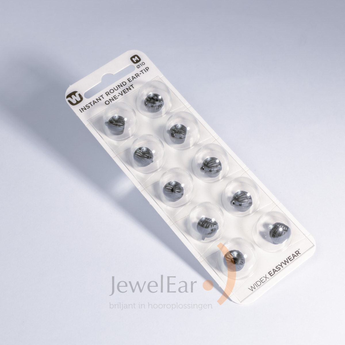 Widex Instant Round one-vent M ear-tip, 10 st. • JewelEar Hoortoestellen